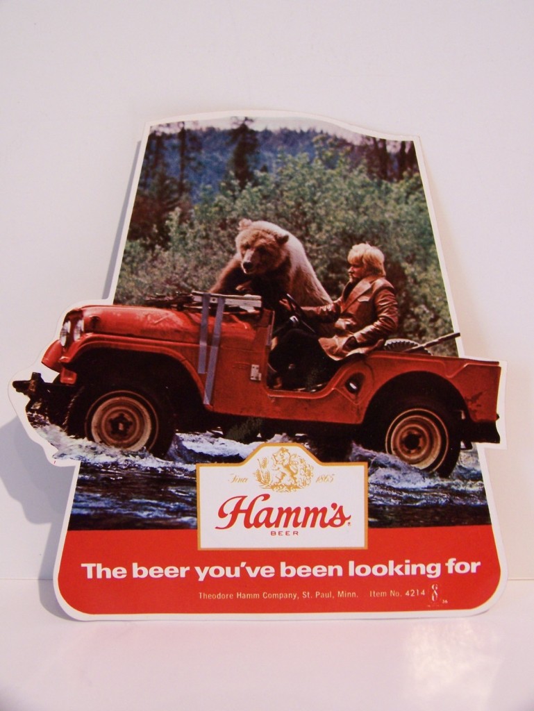 Hamm’s Beer Commercial and Stickers | eWillys