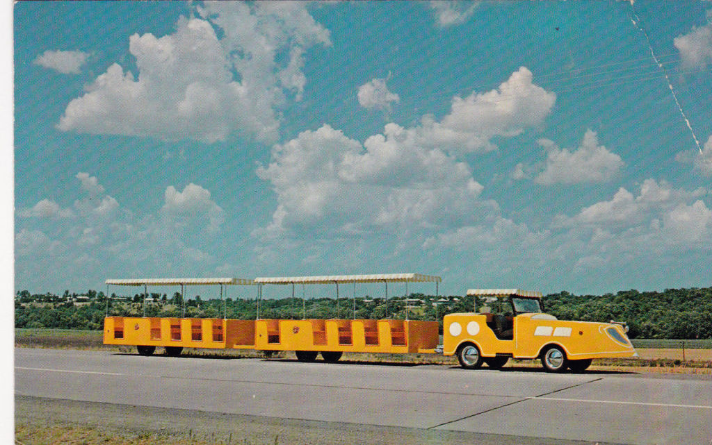 1966 Jeep Train Postcard **SOLD** | eWillys