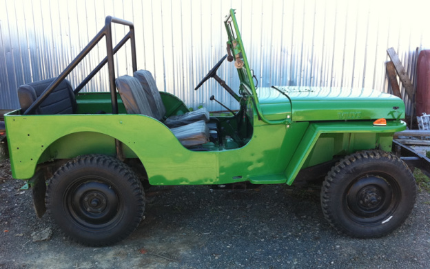 1947 CJ-2A Boyer Jeep Brunswick, Canada Make Offer | eWillys