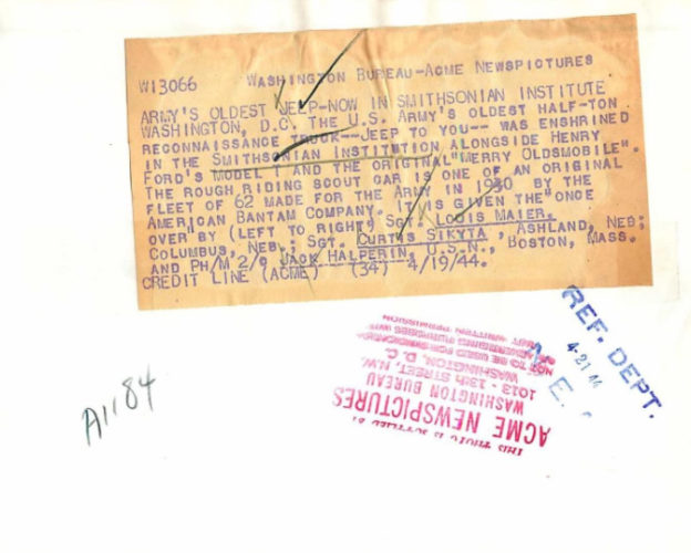 1944 Photo of Bantam BRC-60 on eBay | eWillys
