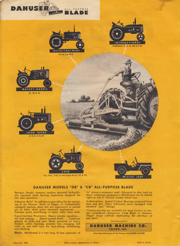 Danuser Blade Brochure | eWillys