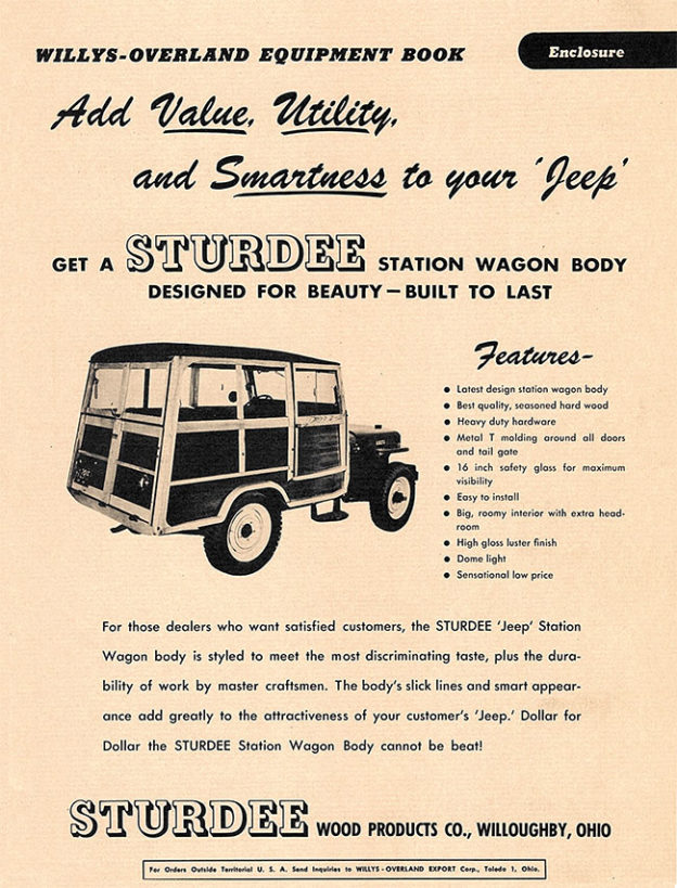 Sturdee Hardtop Brochure | eWillys