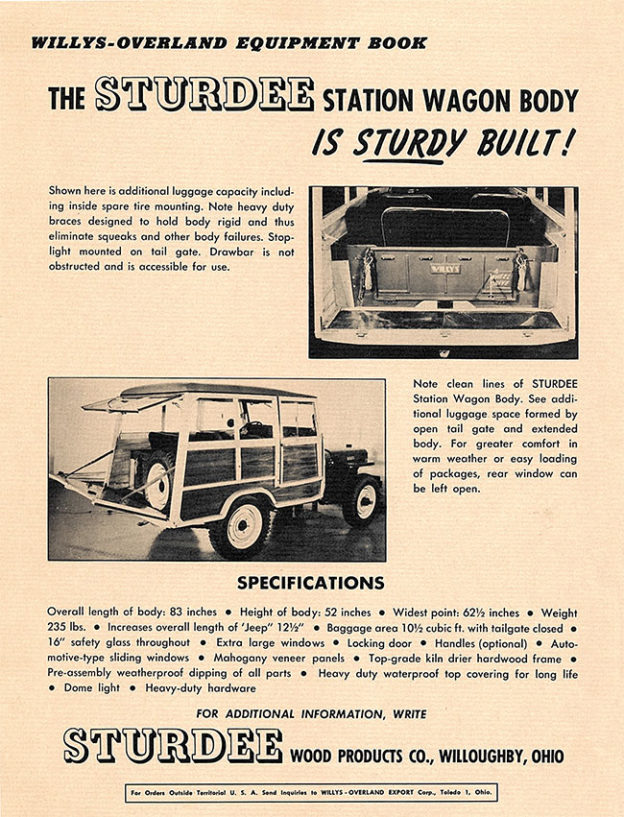 Sturdee Hardtop Brochure | eWillys