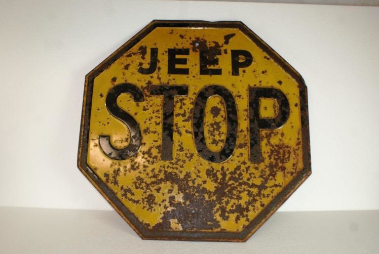 Jeep Stop Sign **SOLD** | eWillys