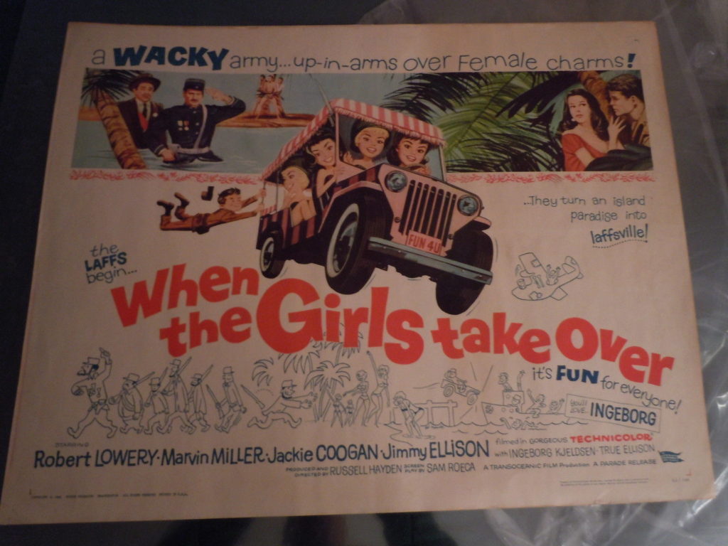 1962 Movie/Poster ‘When the Girls Takeover’ | eWillys