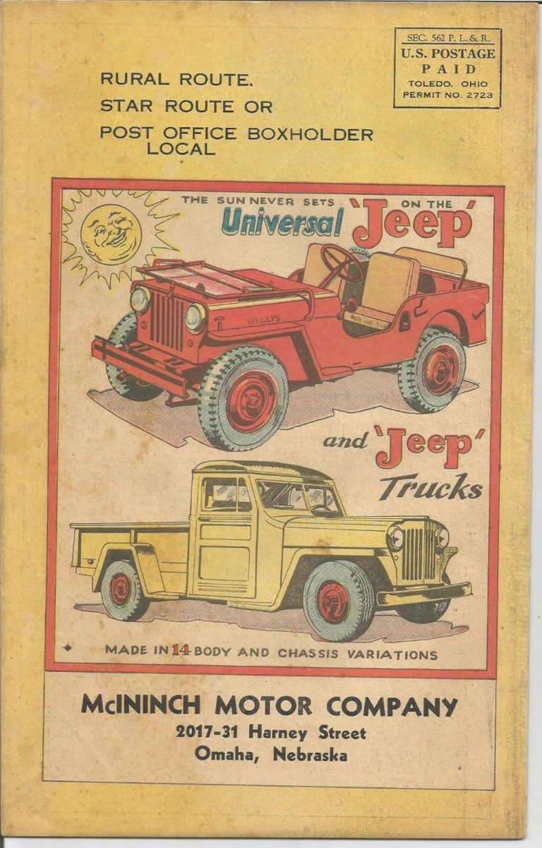 Story of the Universal Jeep — Illustrated Booklet **SOLD** | eWillys