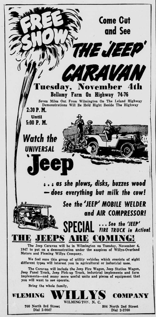 The ‘Jeep’ Caravan Ad from 1947 | eWillys