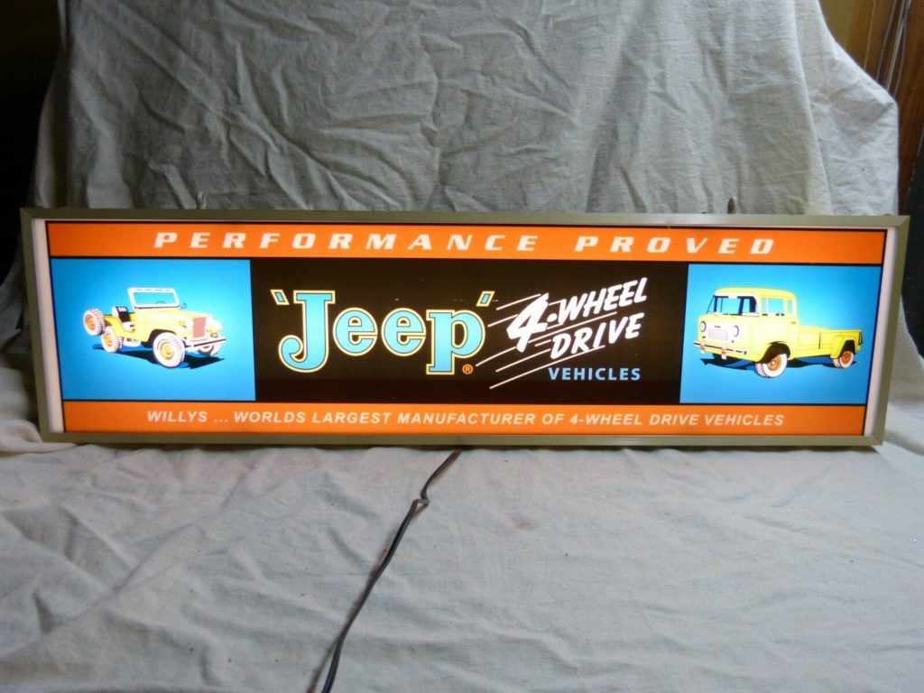 Lighted Jeep Sign FC & CJ-5 **SOLD** | eWillys