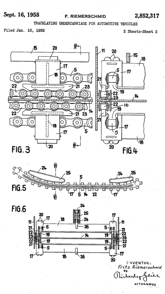 1956 Patent for Endless Track Vehicle | eWillys