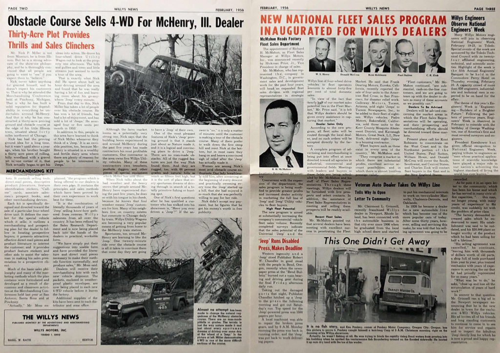 February 1956 Willys News | eWillys