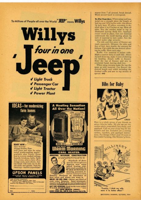 Willys Jeep Newspaper Ad During 1944 | eWillys