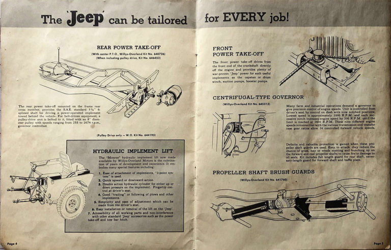 1949? Universal Jeep Brochure | eWillys