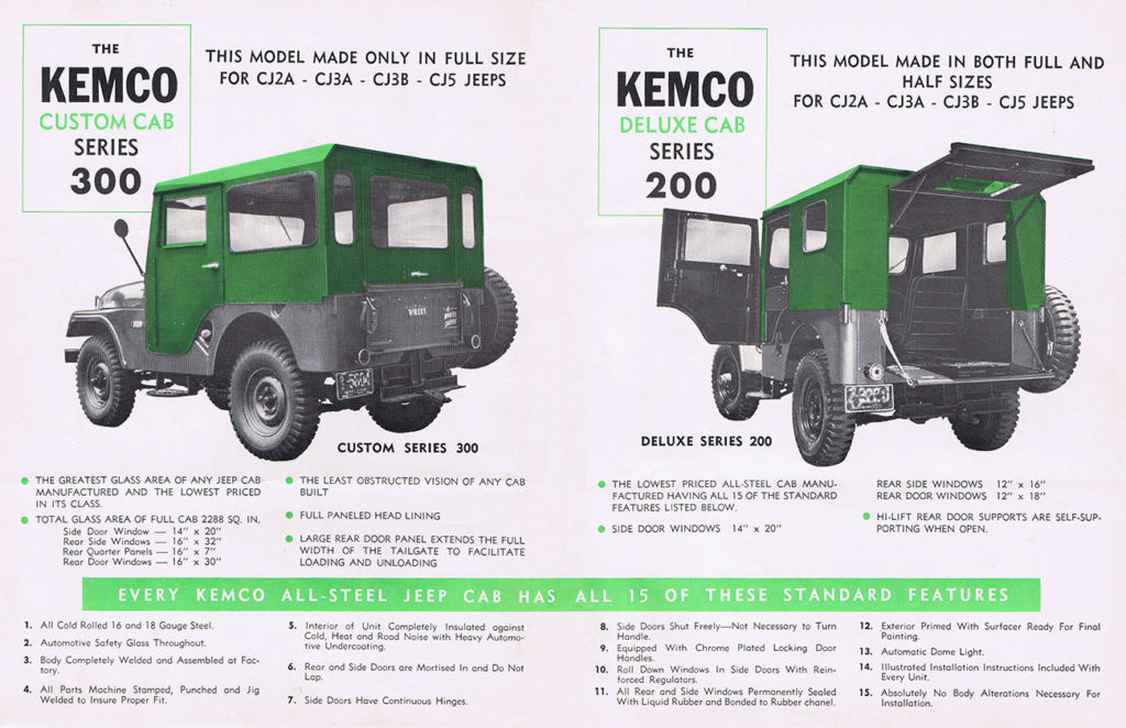 Kemco Hardtop Brochure | eWillys
