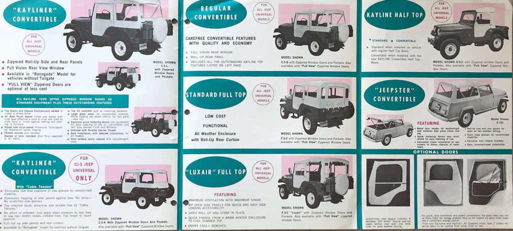 1970s Kayline Brochure | eWillys