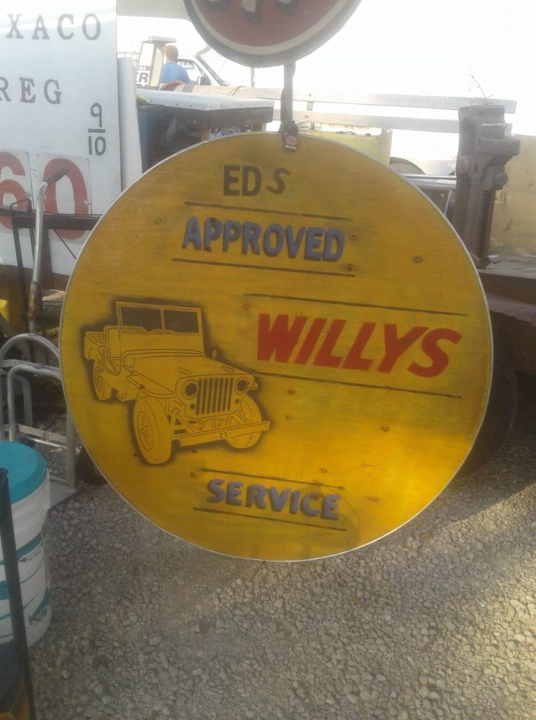 Yellow-Background Approved Willys Service Signs | eWillys