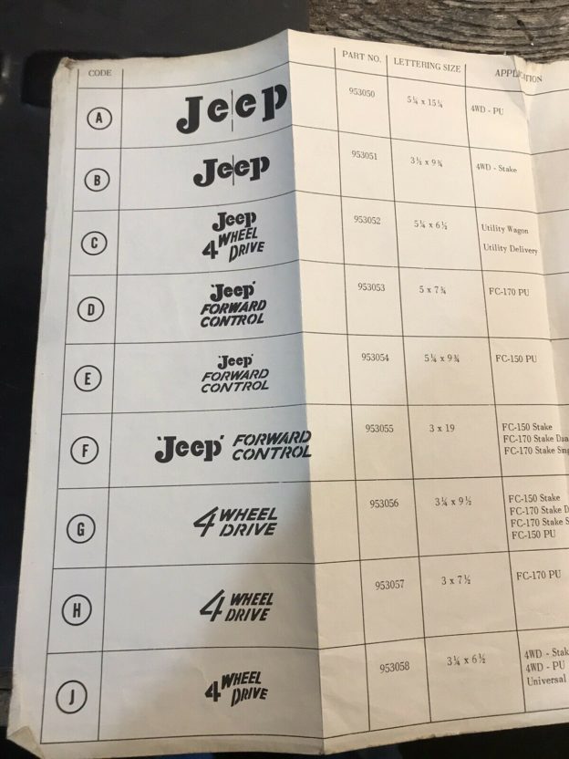 Chris’ Jeep Parts on eBay | eWillys