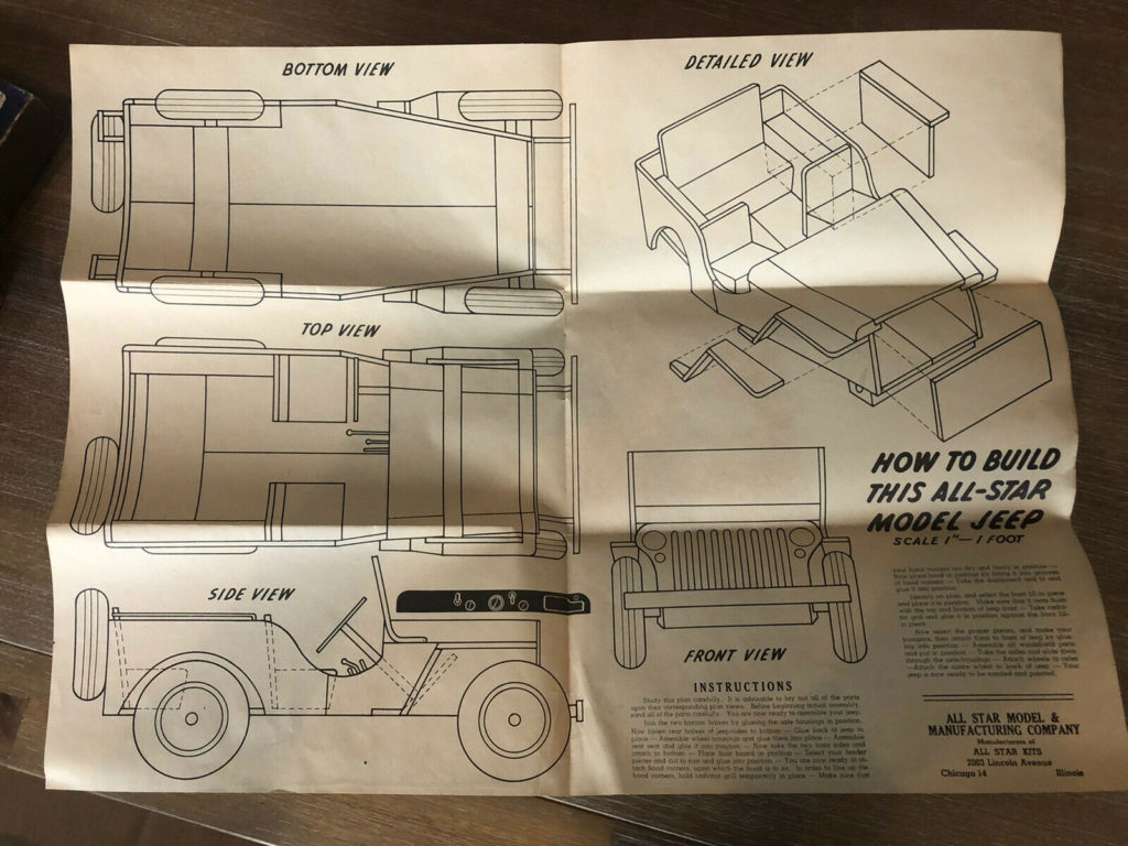 Kempro MB Wood Model Kit on eBay | eWillys