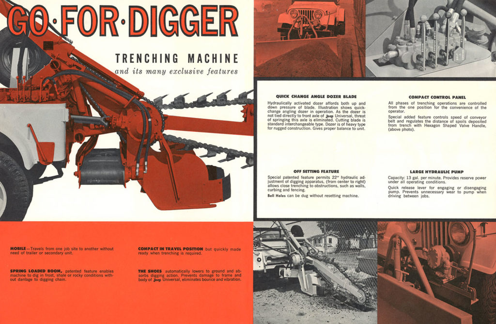 Go For Digger Trencher Brochure | eWillys