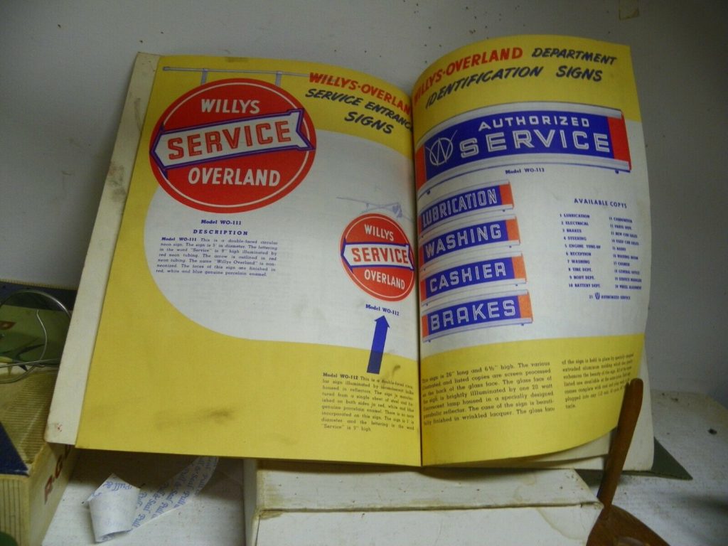 1948? Willys-Overland Sign Program | eWillys