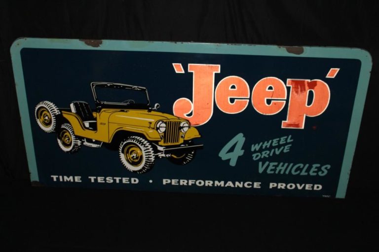 Jeep Sign Prices | eWillys