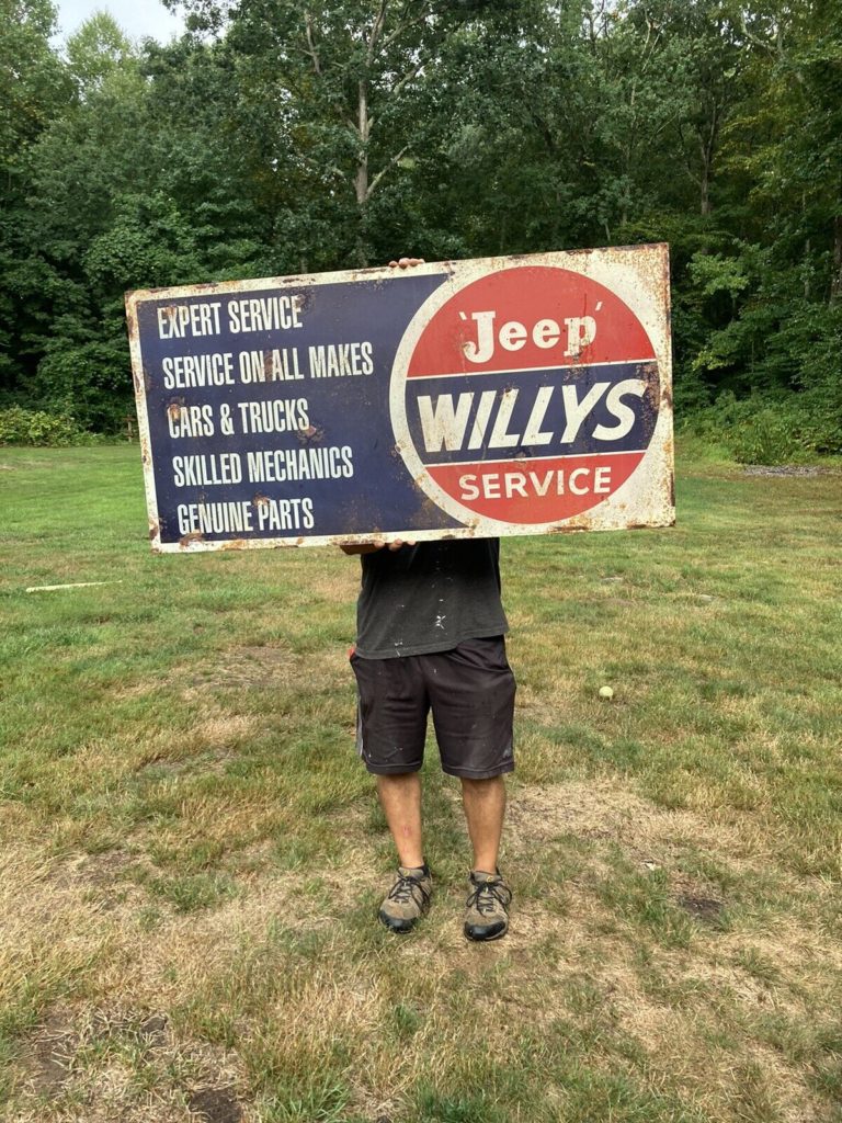 Jeep Willys Service Sign on eBay | eWillys