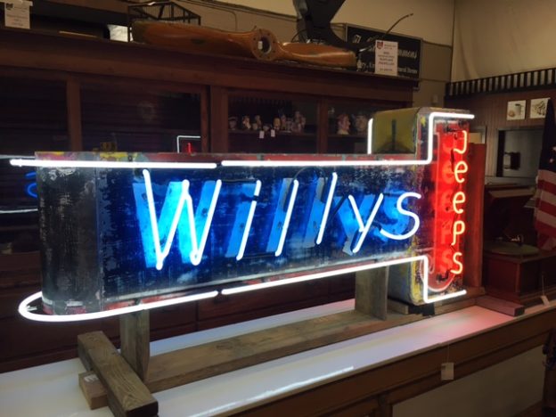 Barney’s New Willys Jeep Sign | eWillys