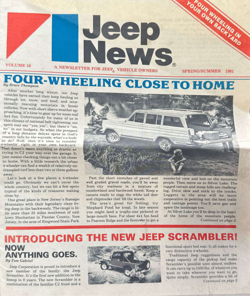 1981 Spring & Summer Jeep News | eWillys