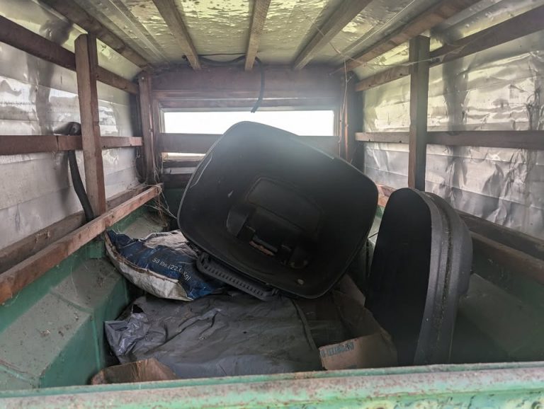1946 Bantam Willys Jeep Trailer 3 Original Wheels and Custom topper ...